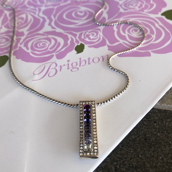 Brighton | Jewelry | Brighton Spectrum Multi Purple Necklace | Poshmark